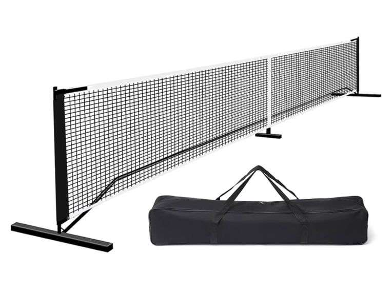DULCE DOM Pickleball Net Portable Outdoor, 22 FT Pickleball Nets USAPA ...