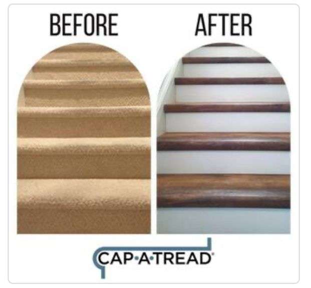 2 count boxes - Cap A Tread Essential Oak/Golden Rustic Ok/Nobelford 47 ...