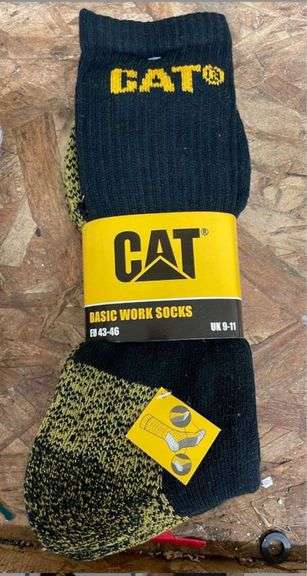 CAT Essential Basic Work Sock 3Pk Size 10-12 - Metzger Property ...
