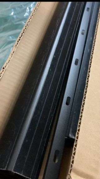 Powder coated cable railing frame with 3” post - Metzger Property ...