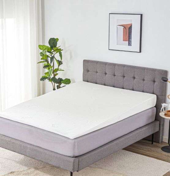 Lazyzizi Wedge Mattress Elevator 7-Inch Inclined Mattress Topper-Queen ...