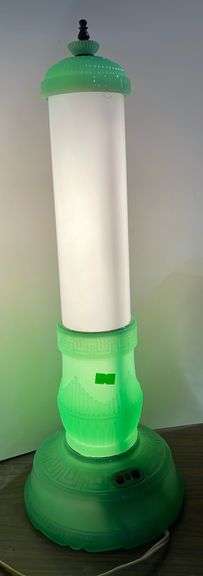 All Lite Fluorescent Jadeite Table Lamp 20” - Metzger Property Services ...