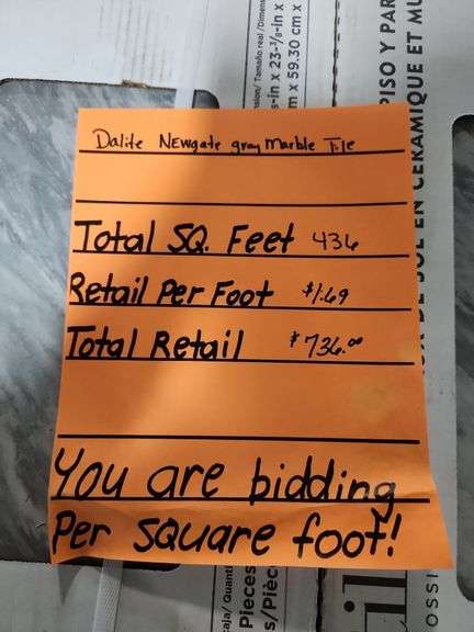 436 sq. Ft Daltile Newgate Gray Marble Matte 12 in. x 24 in. Glazed ...