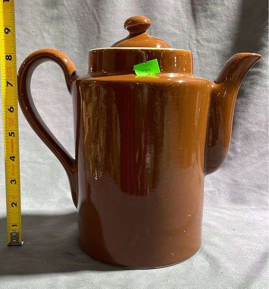 Hall Pitcher with Lid (chips) - Metzger Property Services, LLC