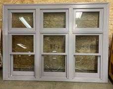 9-Pane Vinyl Window - 88”x65” - Metzger Property Services, LLC