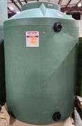 Chem-Tainer Industries 300 Gal. Green Vertical Water Storage Tank ...