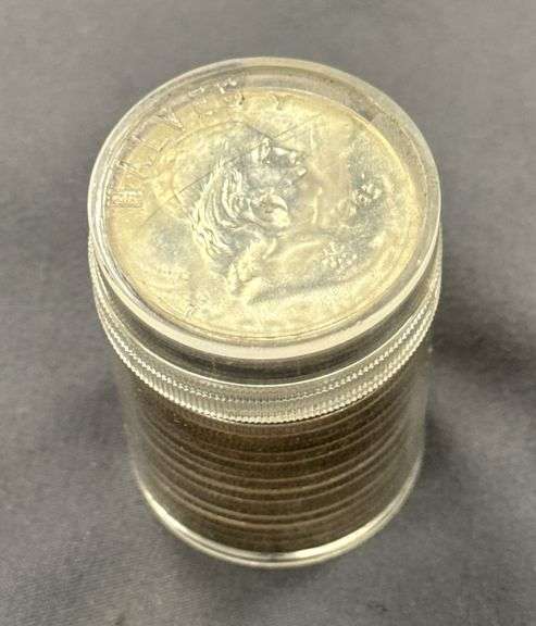 1963-P Franklin Half Dollar GEM Roll - Metzger Property Services, LLC