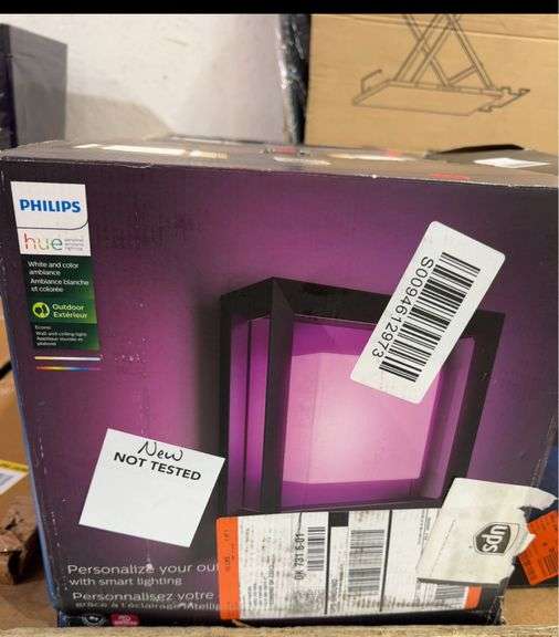 Philips Hue Econic Outdoor Smart Color Changing Square Wall Light ...