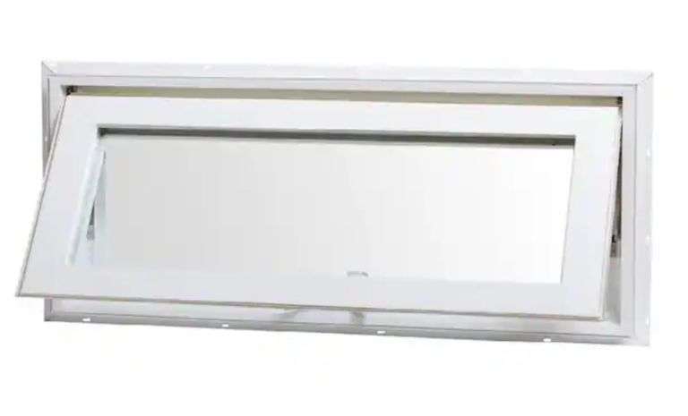 TAFCO WINDOWS 32 in. x 14 in. Top Hinge Awning Vinyl Insulated Window ...