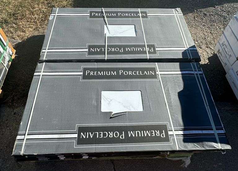Premium Porcelain Tile - 2 (24"x48") Pieces per Box - Approximately 10 ...