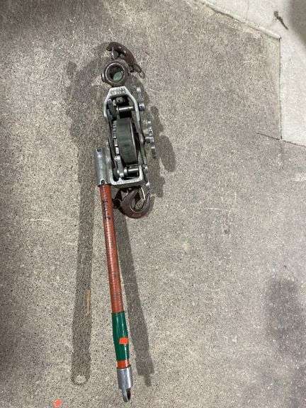 1 Ton Hoist Ratcheting Strap - Metzger Property Services, LLC