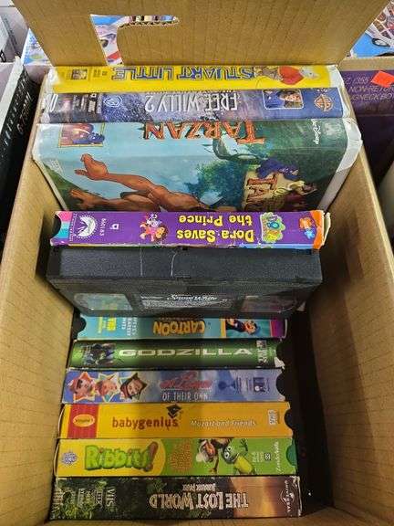 VHS Movie Assortment inc. Ribbits, Baby Genius, Major Payne - Metzger ...