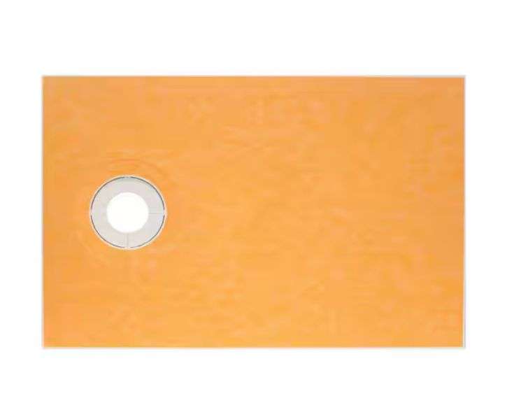 Schluter Kerdi-Shower 38 in. x 60 in. Off-Center Shower Tray - Metzger ...
