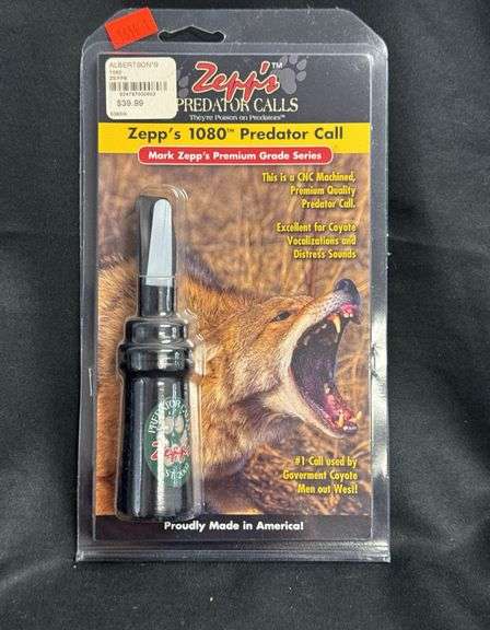 Zepps Predator Calls 1080 for coyotes - Metzger Property Services, LLC