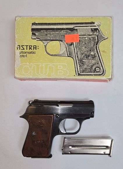 Astra Model Cub .22 Short Pistol with Extra Magazine - Metzger Property Services, LLC