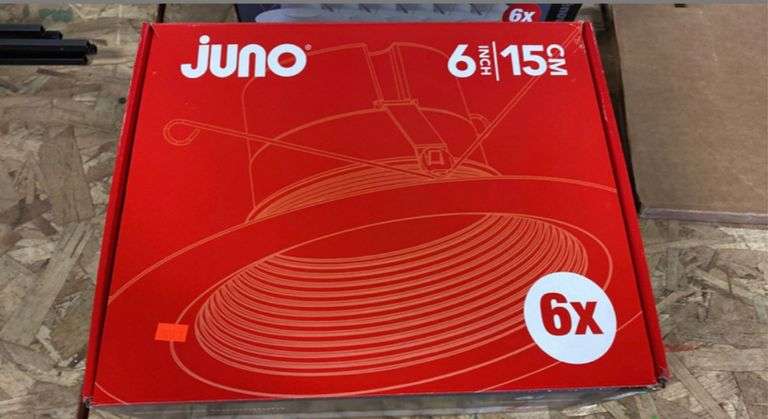 Juno Contractor Select E-Series 6 in. Selectable CCT Integrated LED Retrofit White Recessed ...