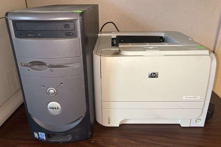 Hp laser printer p2035 and Dell computer tower - Metzger Property ...