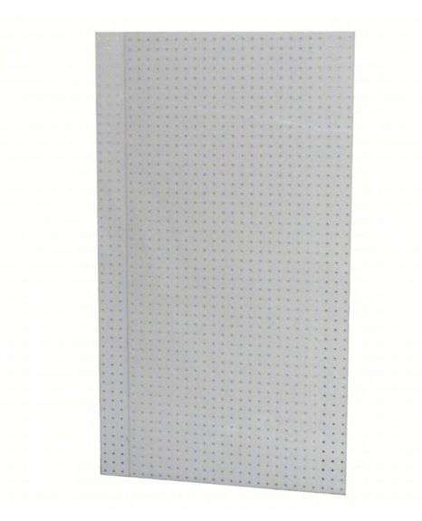 2 Pack Pegboard Panel: Round, 9/32 in Peg Hole Size, 24 in x 48 in x 1/ ...