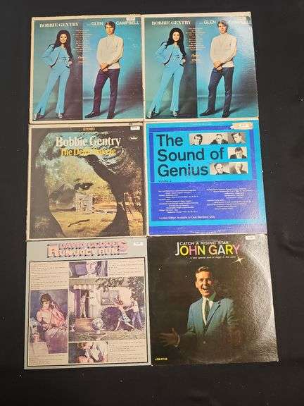1- John Gary, 1- David Geddes, 1- the Sound of Genius, 3- Bobbie Gentry ...