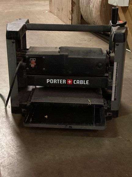 Porter Cable Wood Planer - Metzger Property Services, LLC