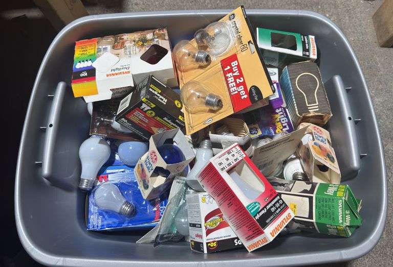 25W, 50W, 60W, 100W, LED Light Bulb Assortment Some Colored - Metzger ...