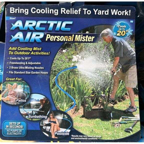 Arctic Air Personal Mister Cooling System Hose - Fits All Standard ...