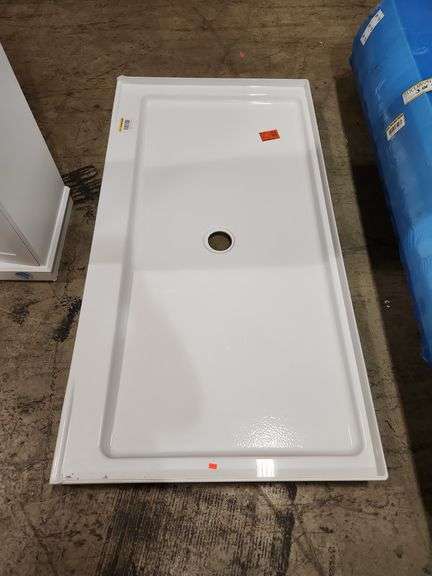 Shower base 59" x 32" has scuffs and scratches - Metzger Property ...
