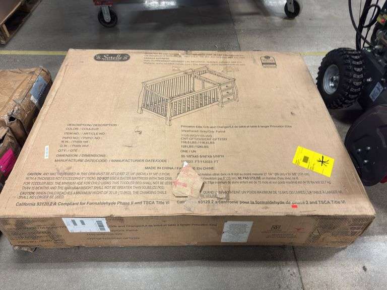 Sorelle Furniture Princeton Elite Crib and Changer Classic -in ...