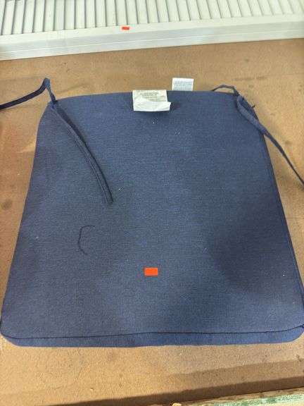 Hampton bay patio chair cushion navy 20”x20” - Metzger Property ...