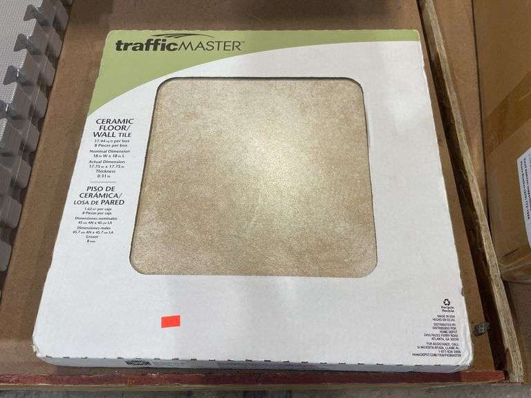 Traffic Master Ceramic Floor/Wall Tile 17.44Sqft Per Box - Metzger ...