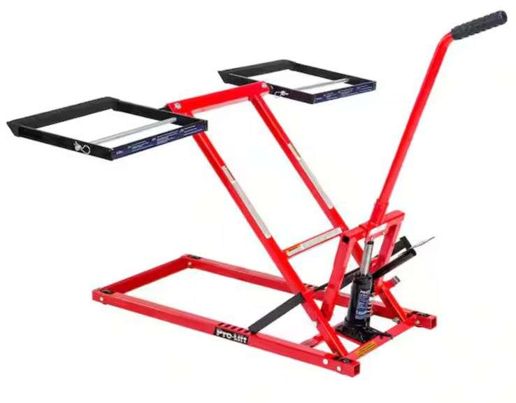 Pro-Lift Lawn Mower Jack Lift with 300 lbs. Capacity - Metzger Property ...