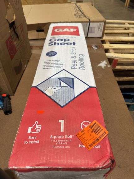 GAF Tri-Ply SBS Granular Cap sheet 3 in. x 32.25 ft. (100 sq. ft. Net ...