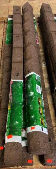 4- Roman Stone 4 ft. Earth Rubber Garden Edging - Metzger Property ...