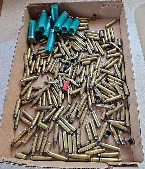 Shell Casing Assortment & 12 G Shotgun Shell Casings - Metzger Property ...
