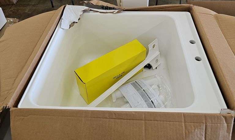 E.L. Mustee & Sons One Double Laundry Tray Utility Sink - Metzger ...