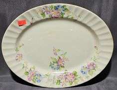 Edwin M. Knowles China Co. Platter 11" & 2 - Franciscan Ware Platters ...