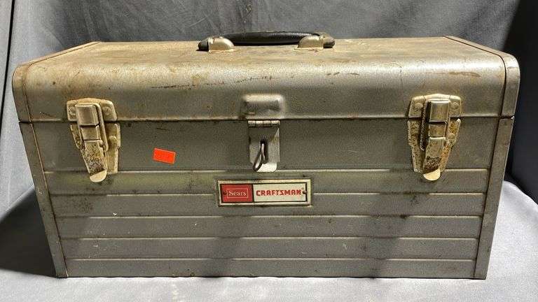 Craftsman metal tool box 18”x8”x9” - Metzger Property Services, LLC