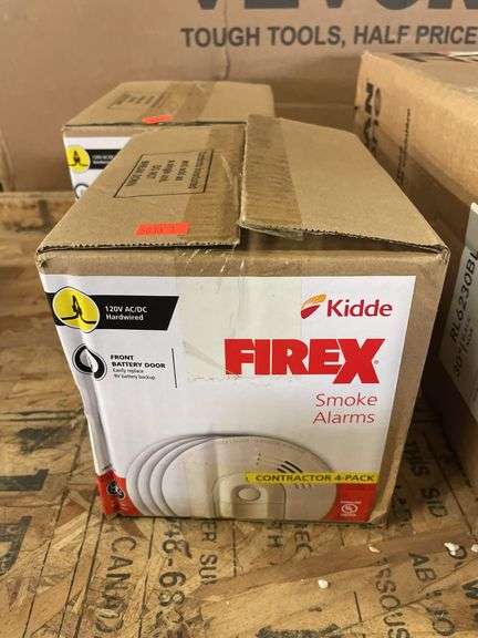 Kidde FireX Smoke Alarm 4Pk - Metzger Property Services, LLC
