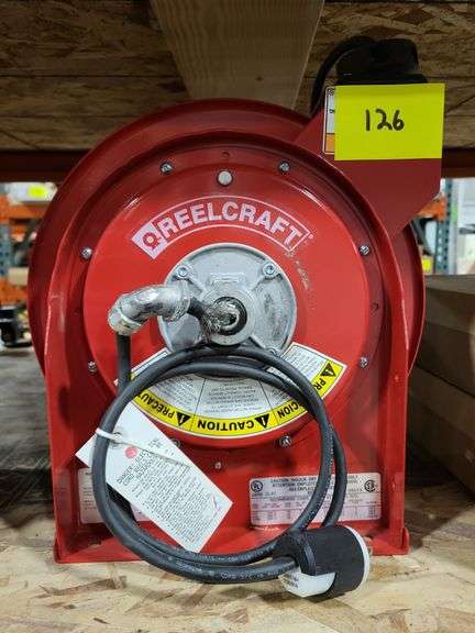 REELCRAFT Extension Cord Reel: Grounding Connector, NEMA 5-15R ...