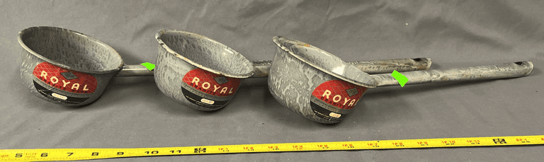 Royal Granite ware ladles - Metzger Property Services, LLC