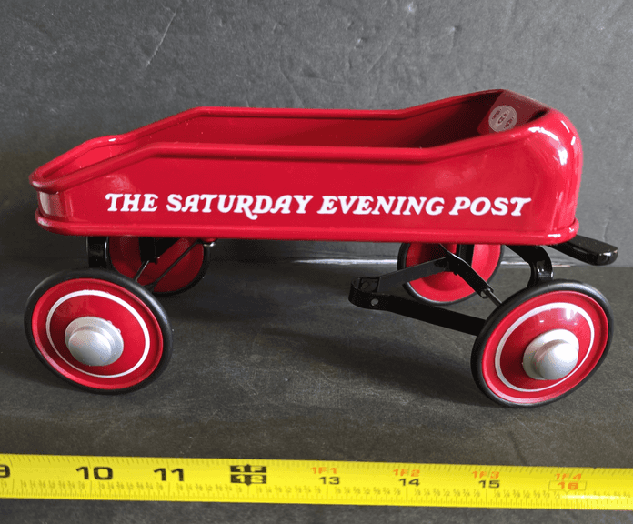 Die-cast Saturday Evening Post Wagon - Metzger Property Services, LLC