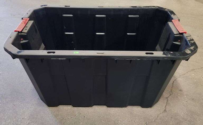 Husky 35 gal tote lid not included - Metzger Property Services, LLC