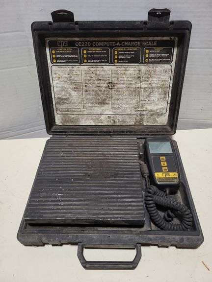 CPS CC220 Compute-A-Charge Scale Electronic Refrigerant Scale Used ...