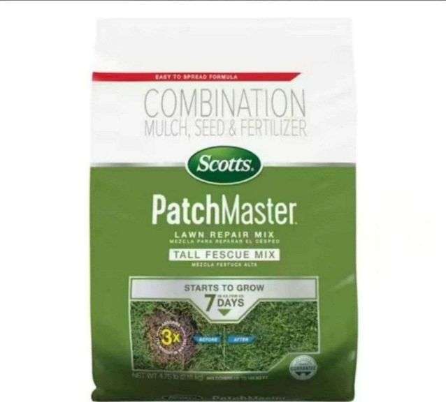 Scotts PatchMaster 4.75 lbs. Lawn Repair Mix Tall Fescue Mix ...