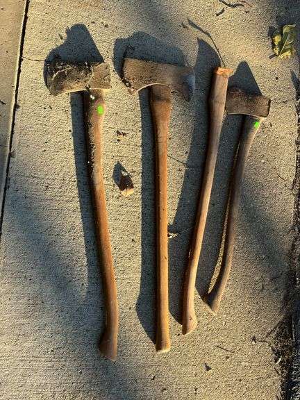 Double and single bit axes and handle - Metzger Property Services, LLC