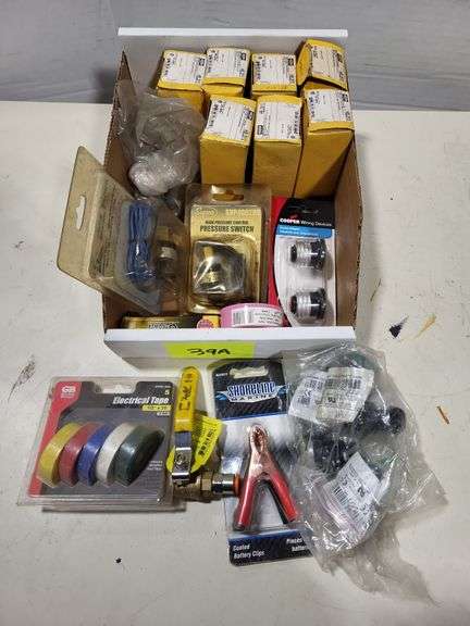 Misc Lot Of Electrical Components Hubbell Receptacles See Pictures ...