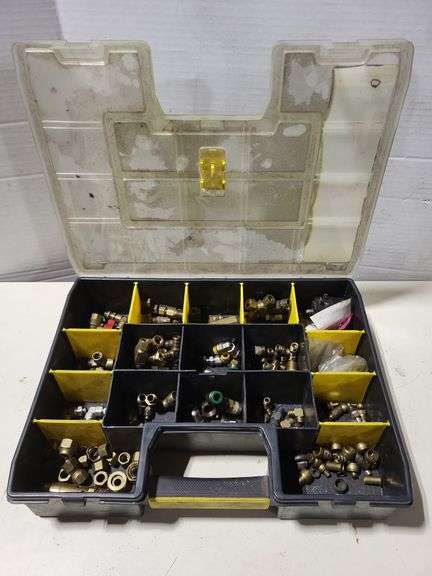 Stanley SortMaster Compartment Box With Brass Fittings/Couplings and ...