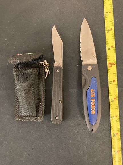2 pocket knives and case - Metzger Property Services, LLC
