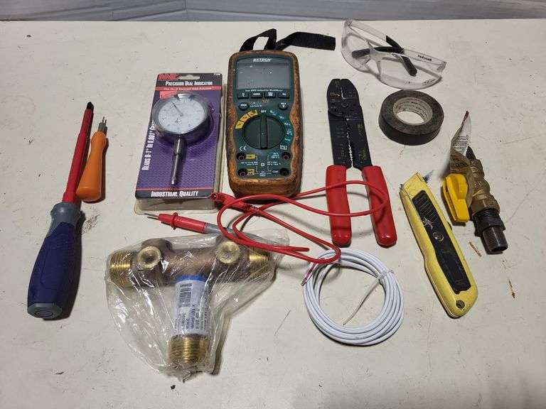 Misc Lot Of Tools and Electrical Components See Pictures - Metzger ...