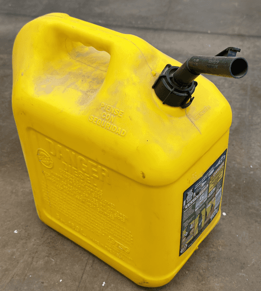 5 Gallon Diesel Fuel Can - Metzger Property Services, LLC